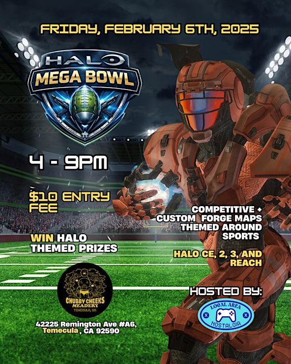 The Halo Mega Bowl #1 @ Chubby Cheeks (Night 1), Chubby Cheeks Meadery ...