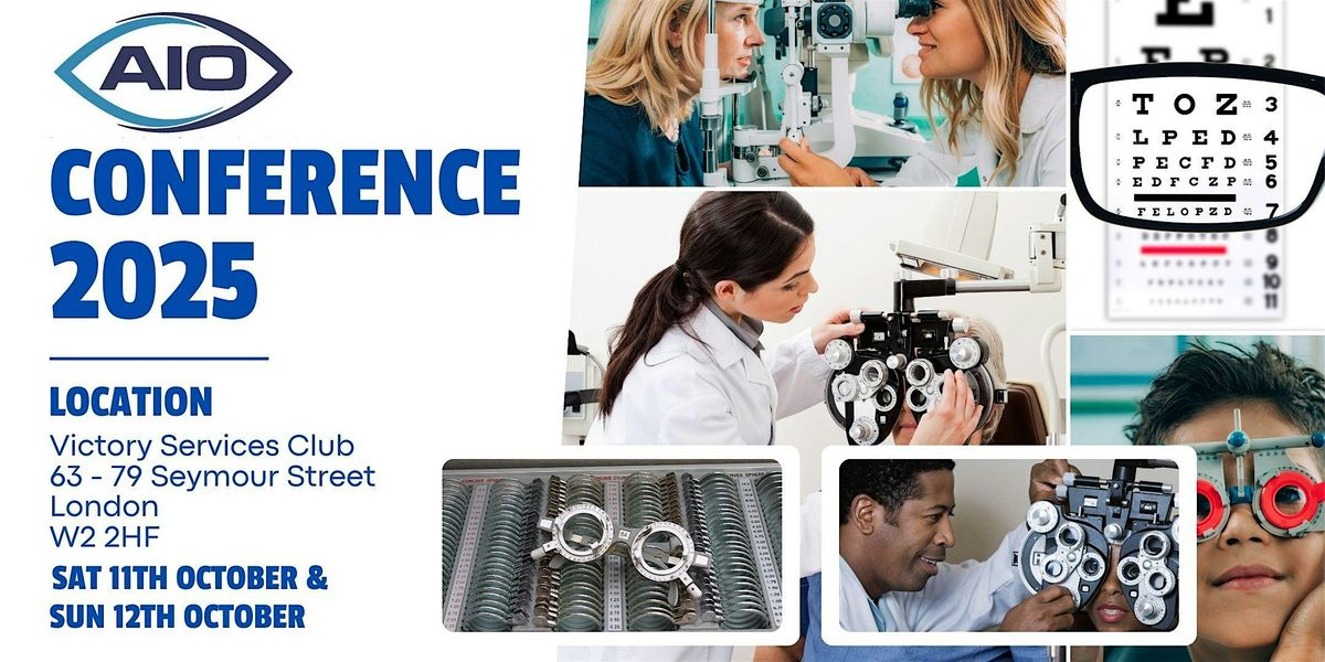 AIO Annual Conference 2025, Victory Services Club, London, 11 October ...
