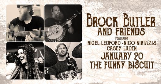 Brock Butler & Friends ft. Nigel Ledford, Nico Kiriazis & Casey Luden ...