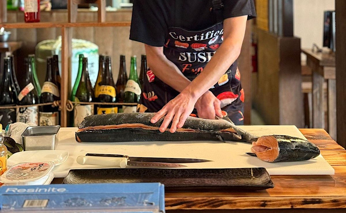 #9 Pressed sushi and Nigiri Making Class at Izakaya TOMO, 3739 99 St NW ...