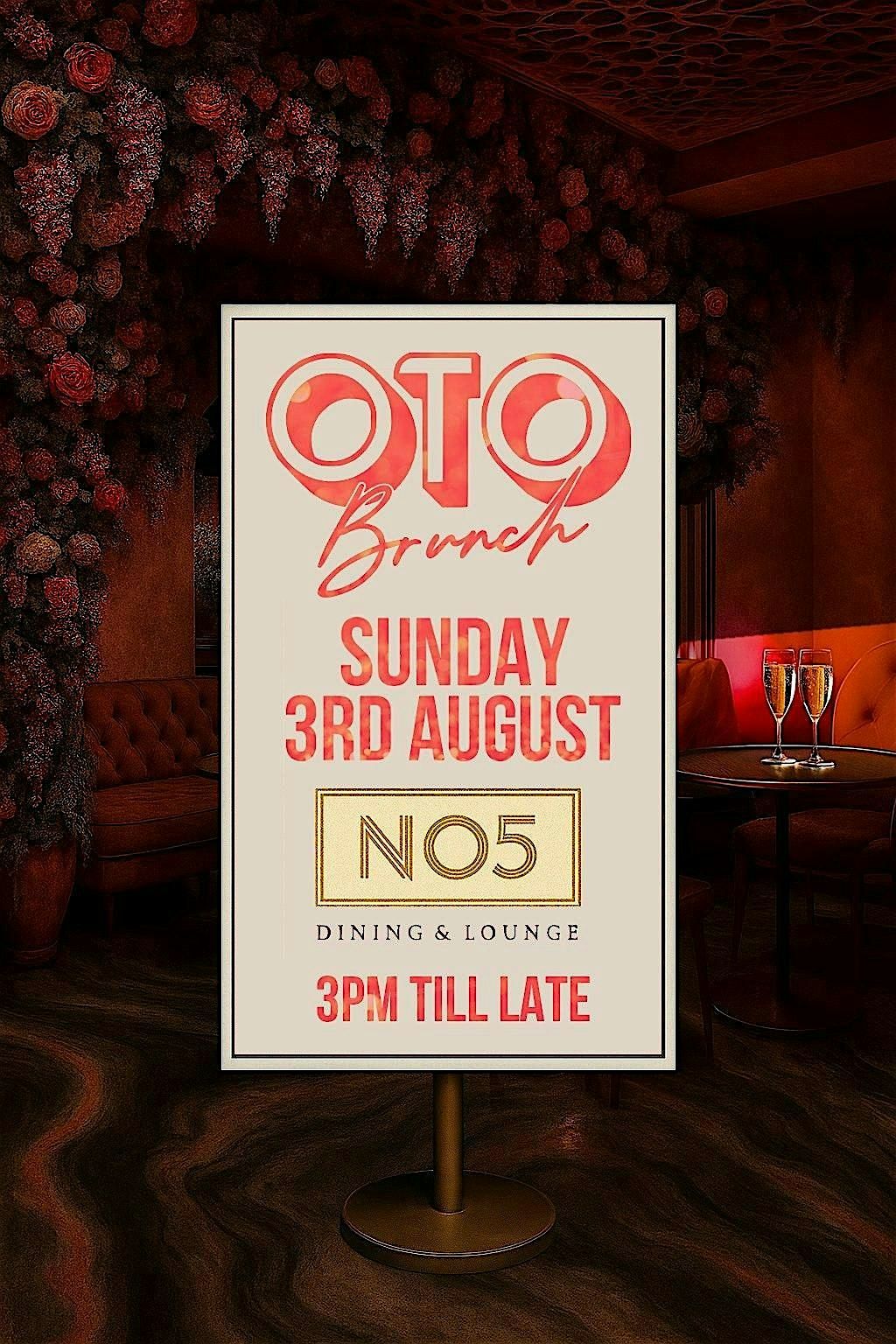 OTO BRUNCH - RENAISSANCE RELOADED, No5 Dining & Lounge, London, 3 ...