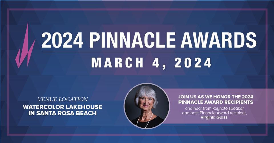2024 Pinnacle Awards, WaterColor LakeHouse, Santa Rosa Beach, 4 March 2024