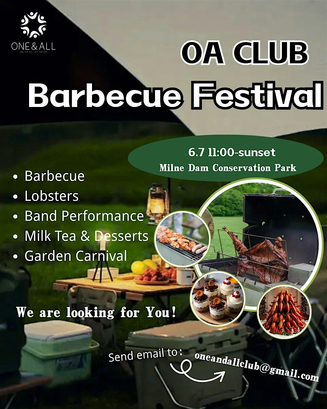 OA CLUB Barbecue Festival, Milne Dam Conservation Park, Markham, 7 June ...