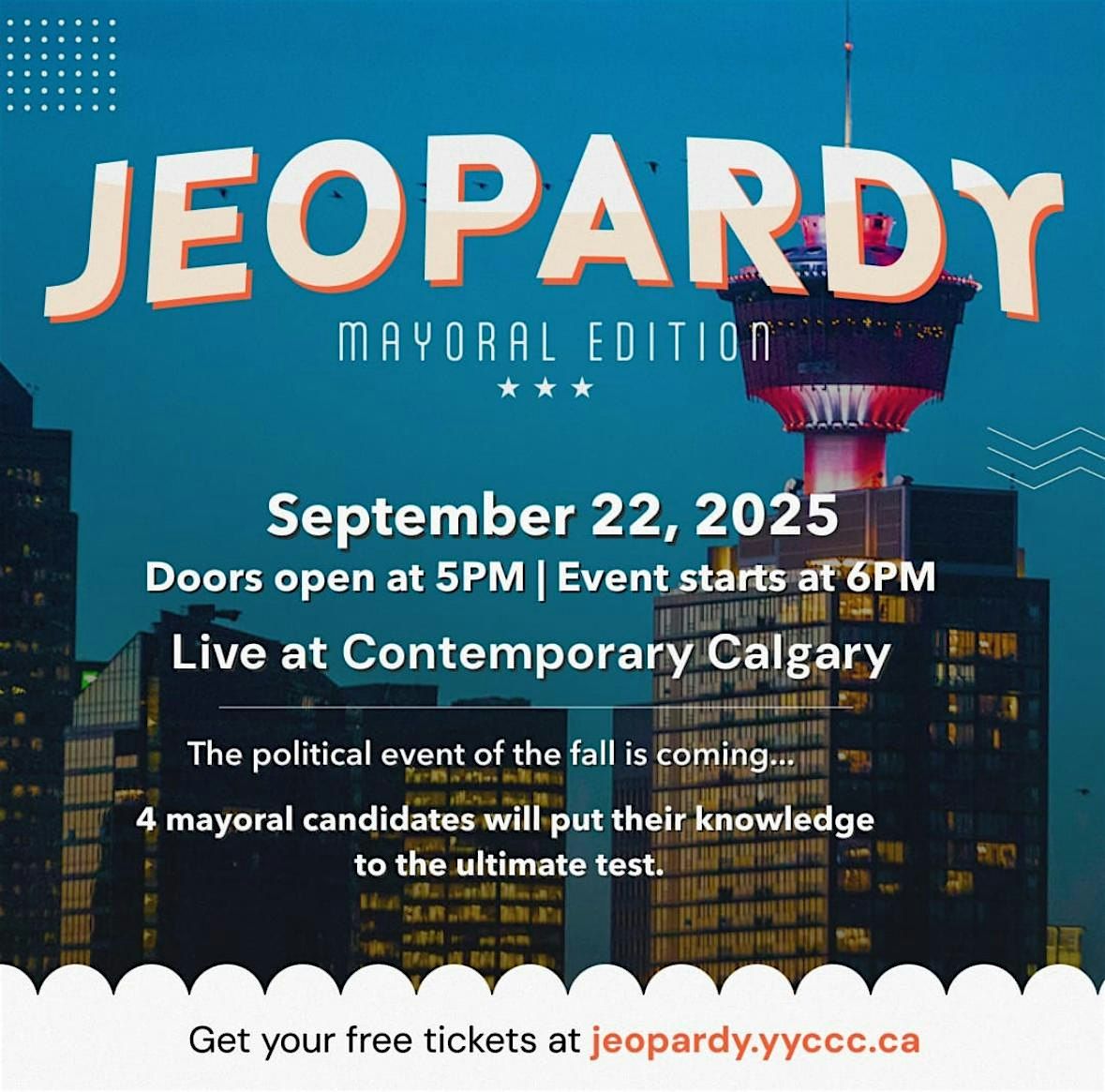 2025 Calgary Ward 7 Jeopardy Event!, Central United Church, Calgary, 23 ...