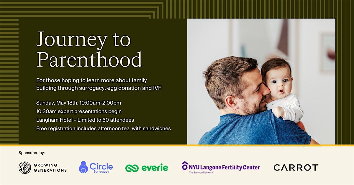 Journey to Parenthood: Surrogacy, Egg Donation, & IVF Expert ...