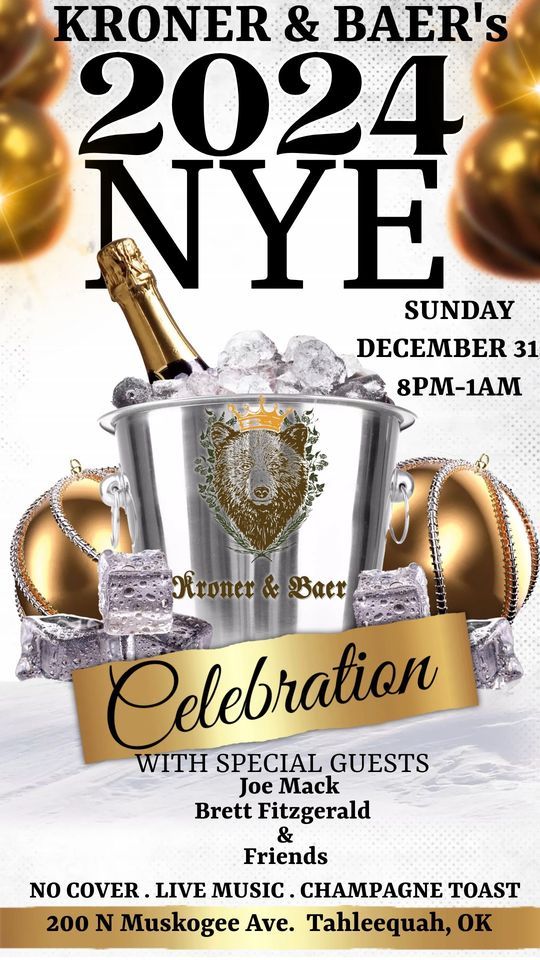 NYE Celebration with special guests Joe Mack, Brett Fitzgerald, and ...