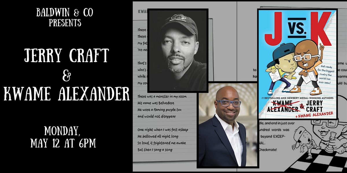 Jerry Craft & Kwame Alexander at Baldwin & Co Bookstore, 1030 Elysian ...