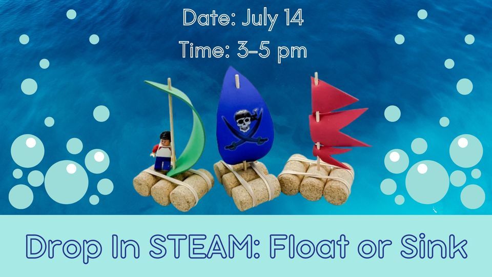 Drop-In STEM, Woodstock Public Library, 14 July 2022