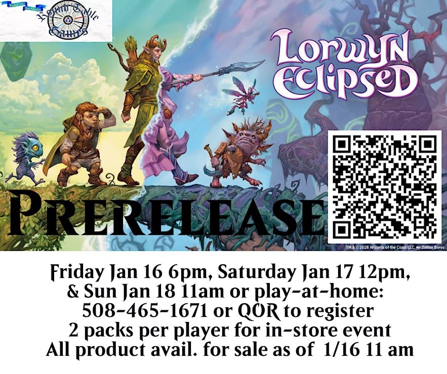 Magic: the Gathering: Lorwyn Eclipsed Prerelease at RTG, Round Table ...