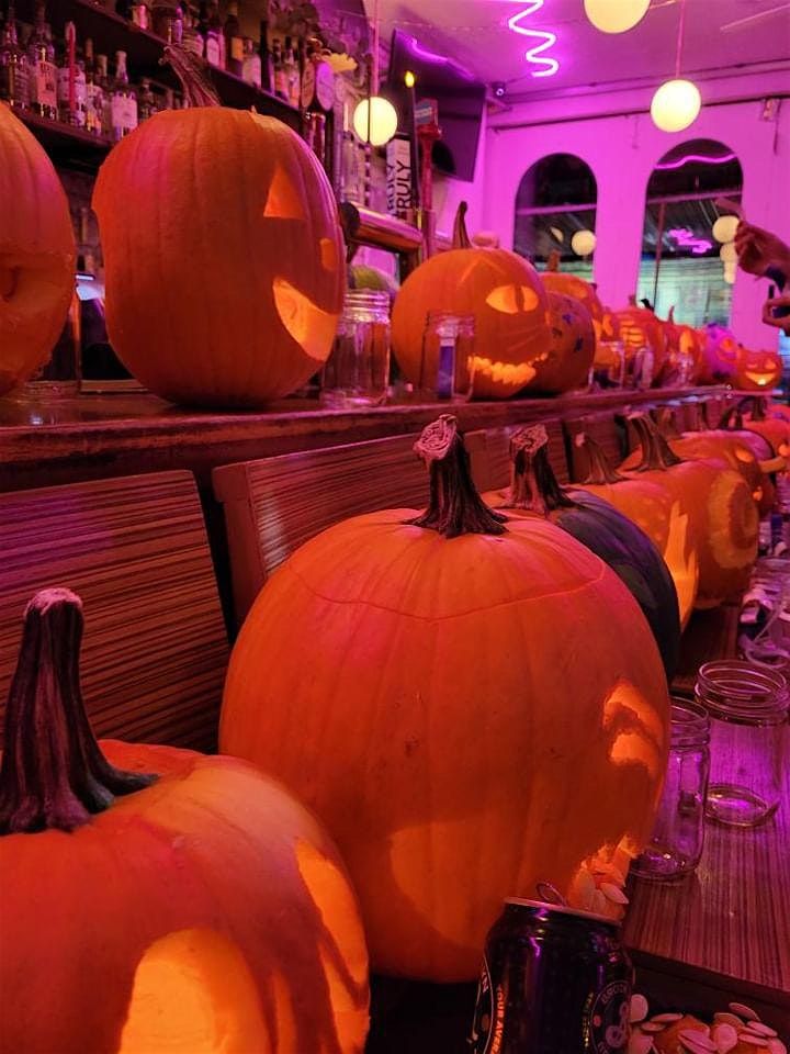 Poco NYC anual pumpkin carving open bar, Poco NYC, New York, 8 October ...