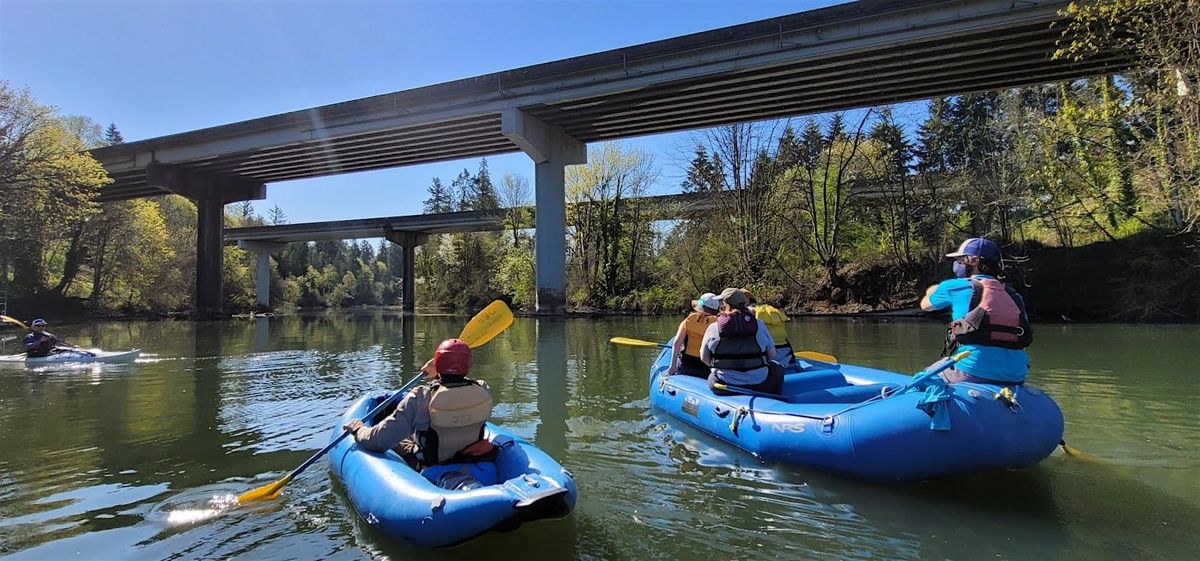 Lower Tualatin River Paddle Raft Trip, Shipley Bridge and Boat Launch ...