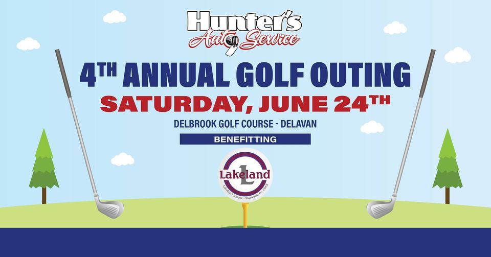 Hunters 4th Annual Golf Outing to Benefit Lakeland School, Delbrook ...