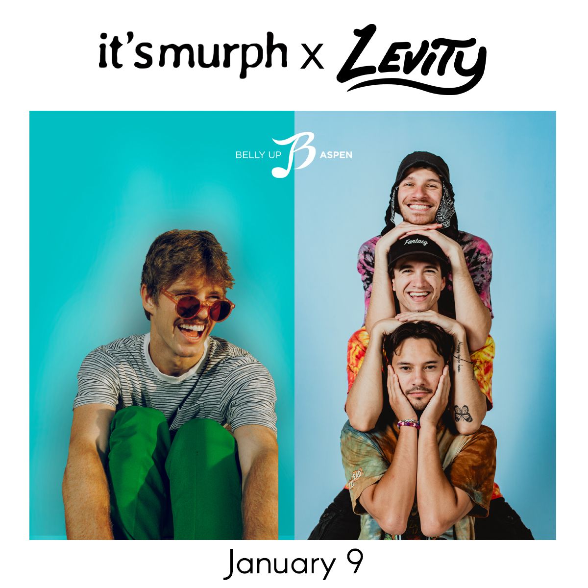 its murph and Levity at Belly Up Aspen, Belly Up Aspen, 3 January 2026