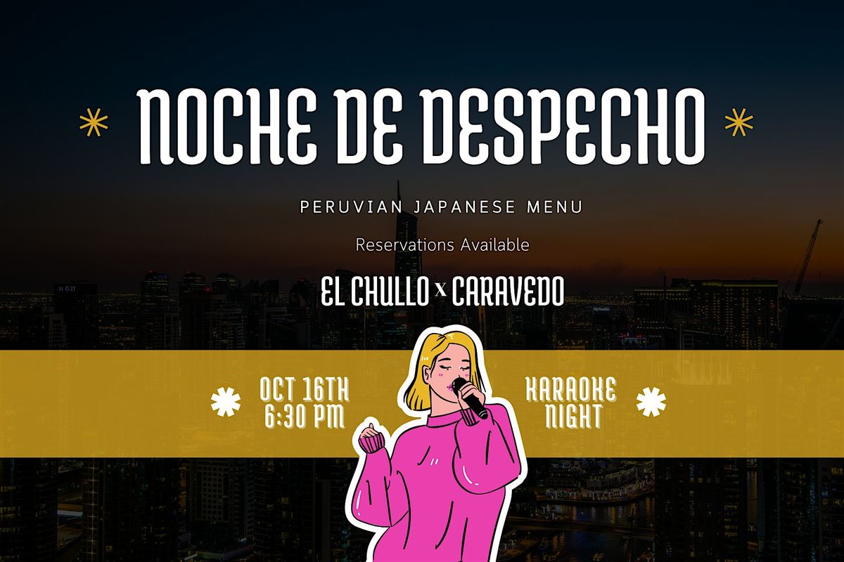 Noche de Despecho ft Peruvian Japanese Menu, 4414 N 7th Ave, Phoenix ...