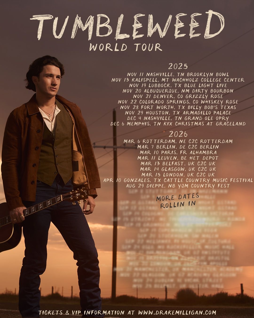 Drake Milligan, Touch of Texas, Binghamton, 14 May 2026