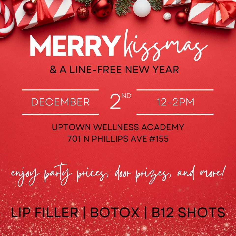 Merry KissMas 12-2pm CST , The Cascade at Falls Park, Sioux Falls, 2 ...