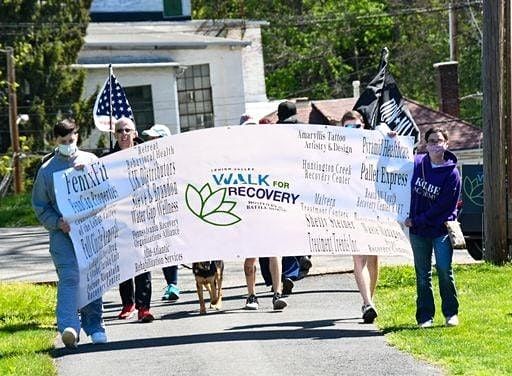 Lehigh Valley Walk for Recovery 2022, Louise Moore Park, Easton, 15 May ...