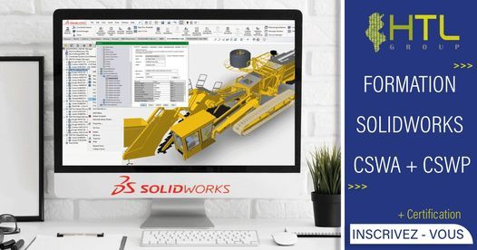 Formation solidworks et certification CSWA / CSWP, High Tech Learning ...