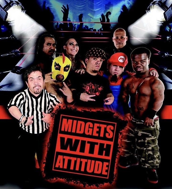 Midgets with attitude at Tribbles Bar, Tribble's Bar, Piedmont, 2 June 2022