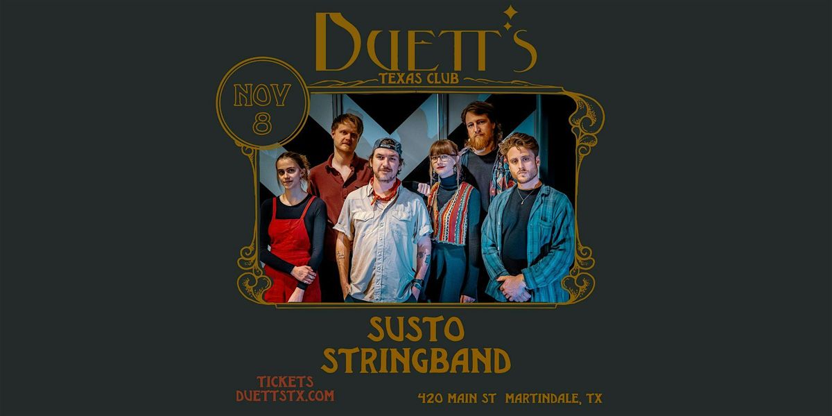 Susto Stringband at Duetts Texas Club, Duett's Texas Club, Main Street ...