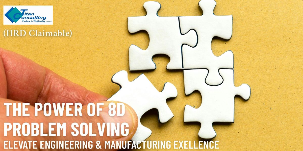 8D Problem-Solving Using 3X5 Whys Root Cause Analysis (HRD Claimable ...