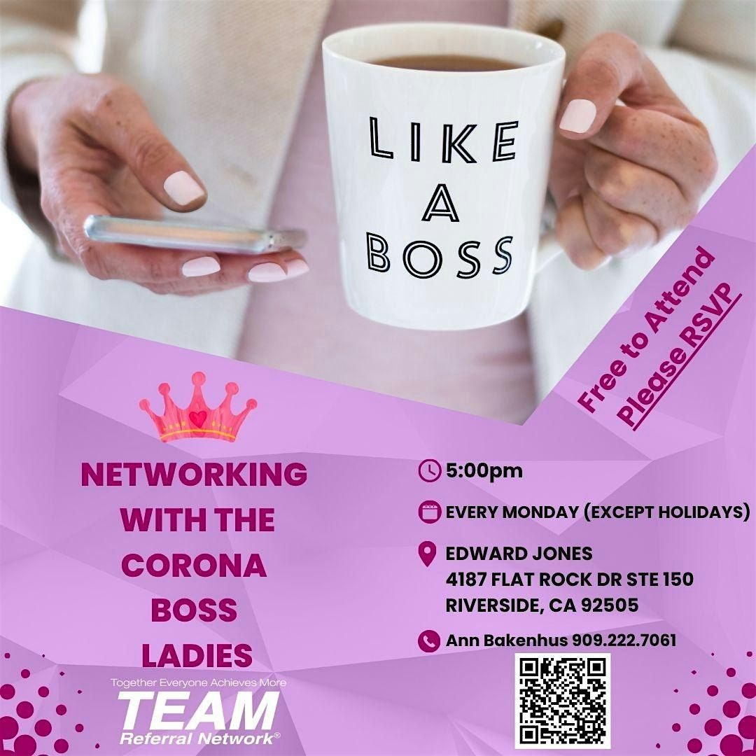 Networking with the Corona Boss Ladies, 4187 Flat Rock Rd #150 ...