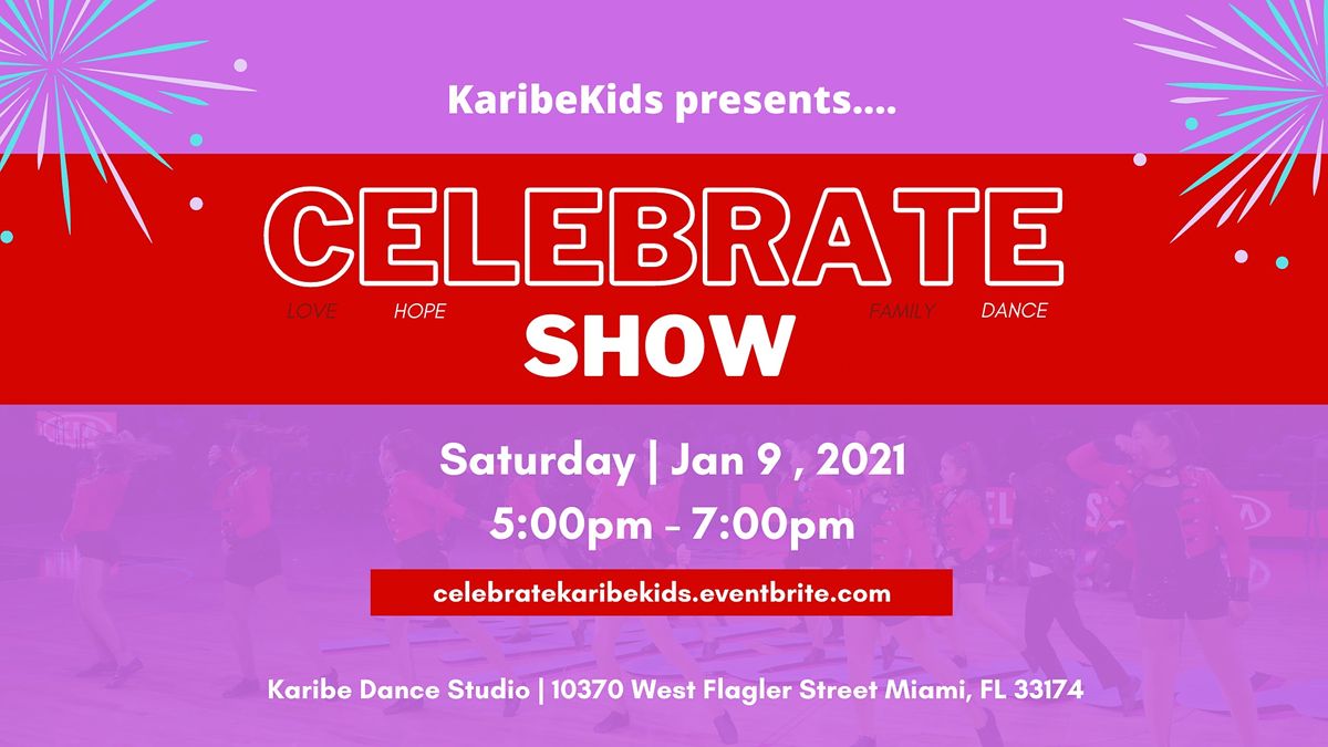 KaribeKids Celebrate Show 2021, Karibe Dance Studio, Miami, 9 January 2021