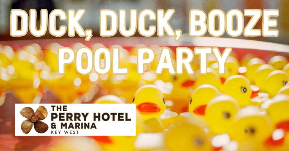 Fantasy Fest Duck, Duck, Booze Pool Party at The Perry, The Perry Hotel ...