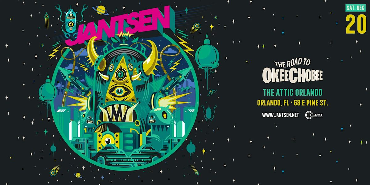 Jantsen - Orlando, FL - Road to Okeechobee Music Festival, The Attic ...