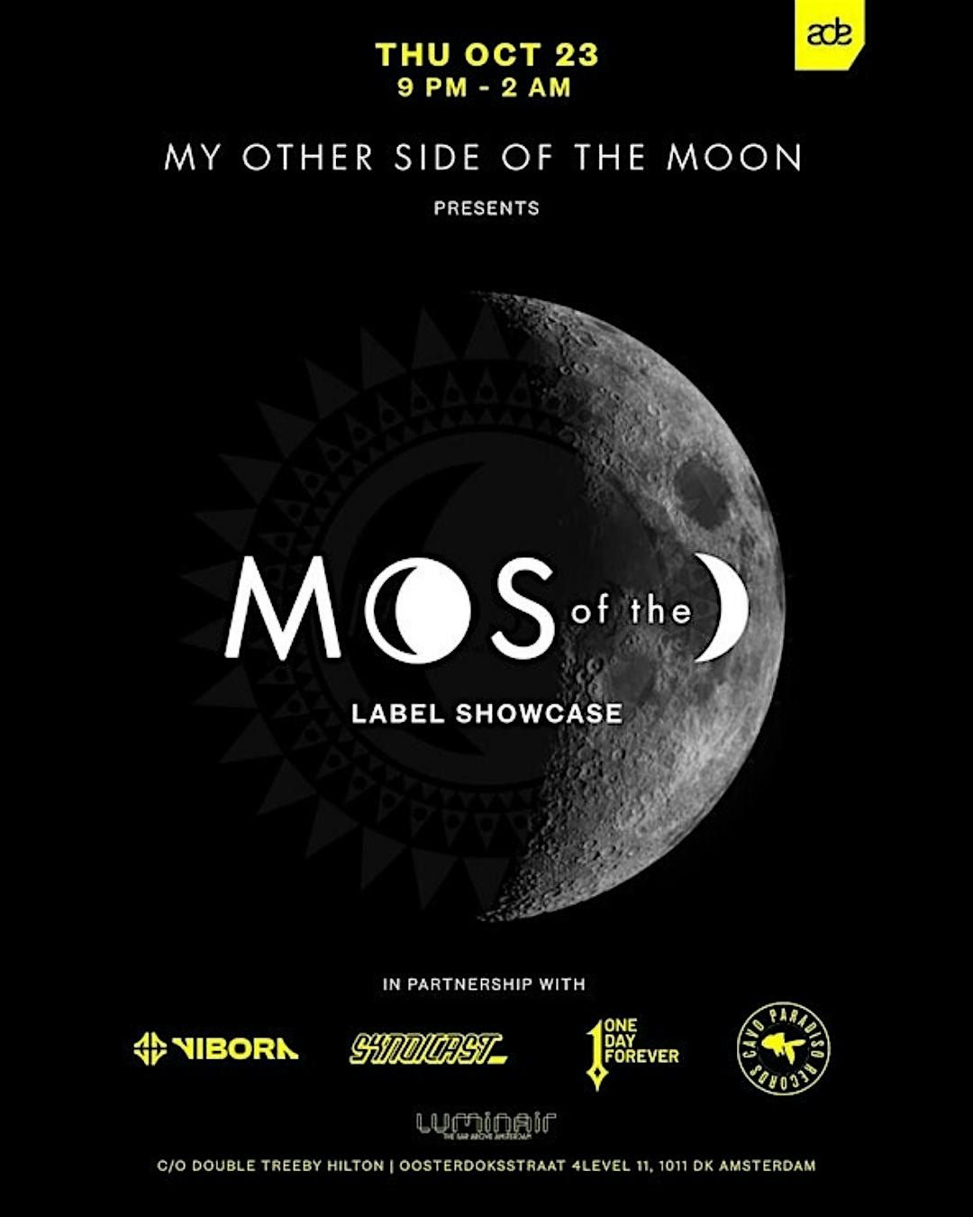 MOS Record Label Showcase - ADE 2025, LuminAir, Amsterdam, 23 October 2025