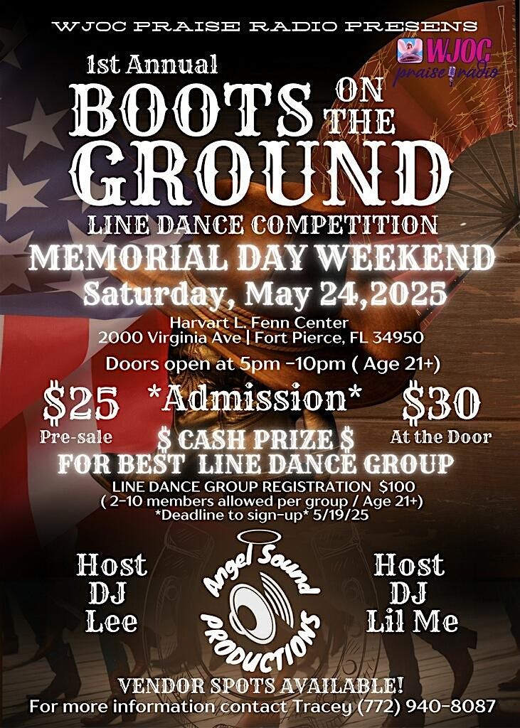 BOOTS ON THE GROUND LINE DANCE COMPETITION, 2000 Virginia Ave, Fort ...
