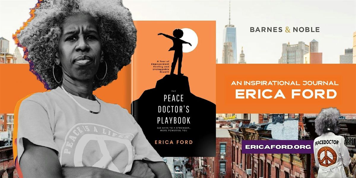 Signing with Erica Ford for THE PEACE DOCTORS PLAYBOOK @B&N 5th Ave NYC ...