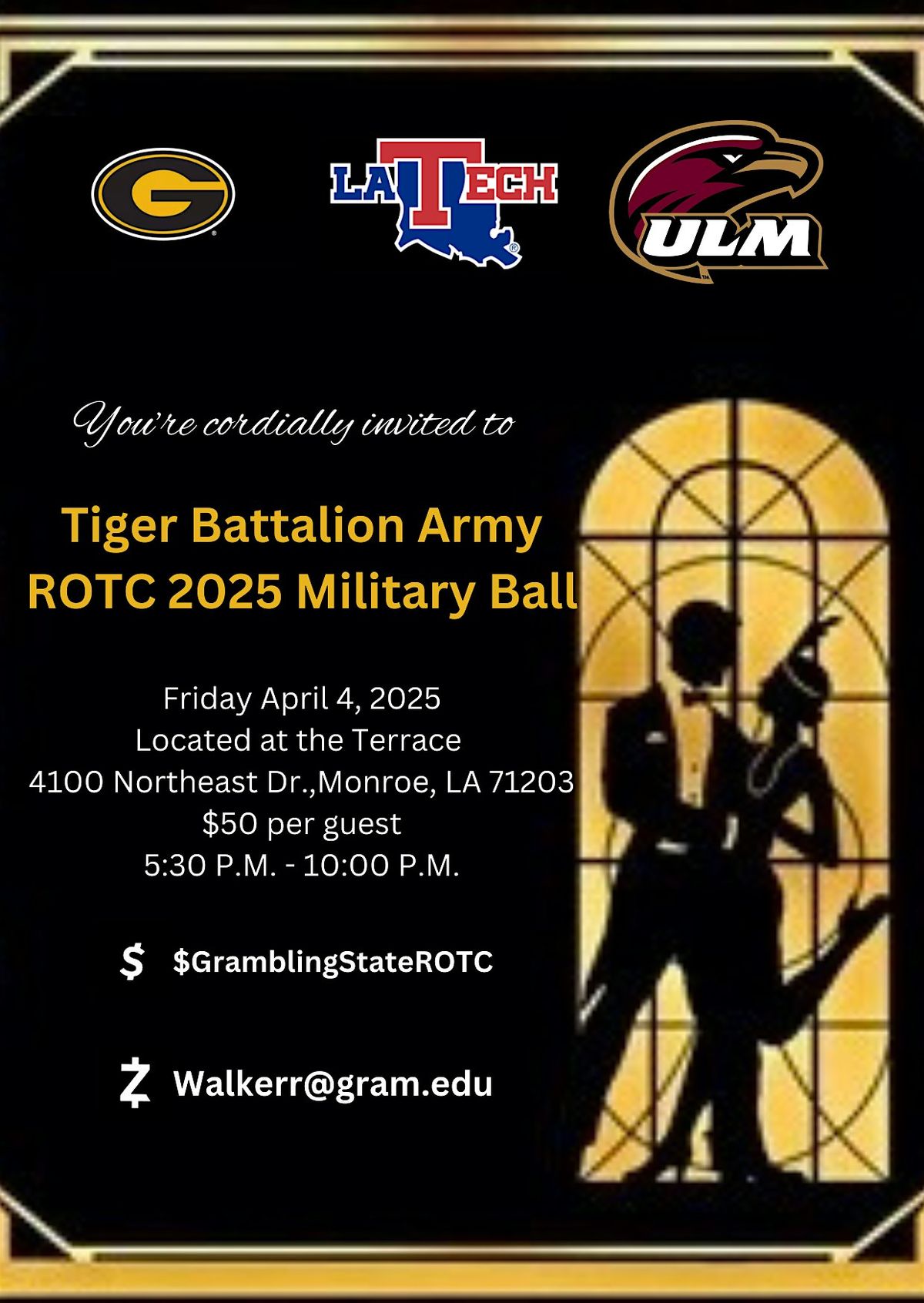 Tiger Battalion Army ROTC 2025 Military Ball, 4100 Northeast Dr, Monroe ...