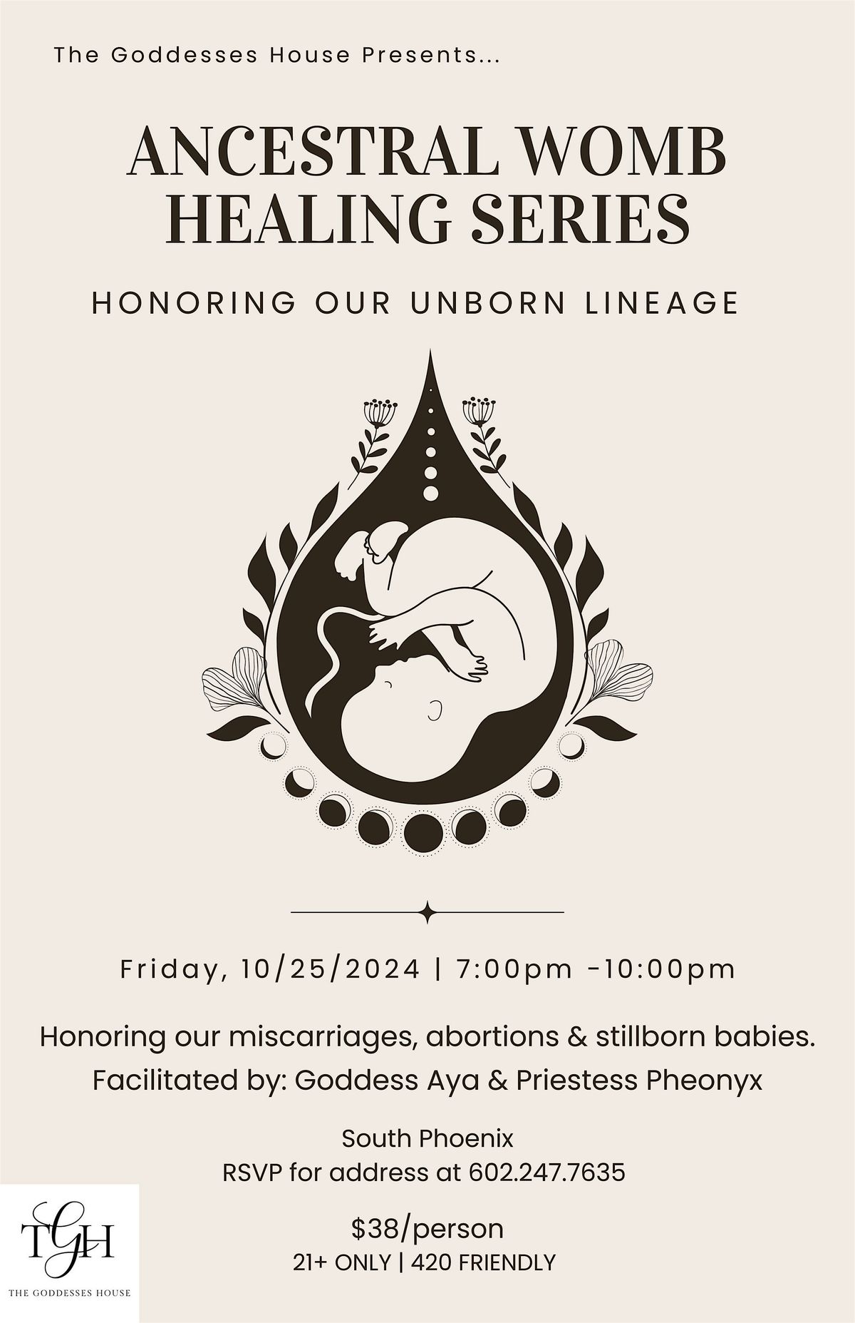 Ancestral Womb Healing Series - Honoring Our Unborn Lineage, 9620 S 3rd ...