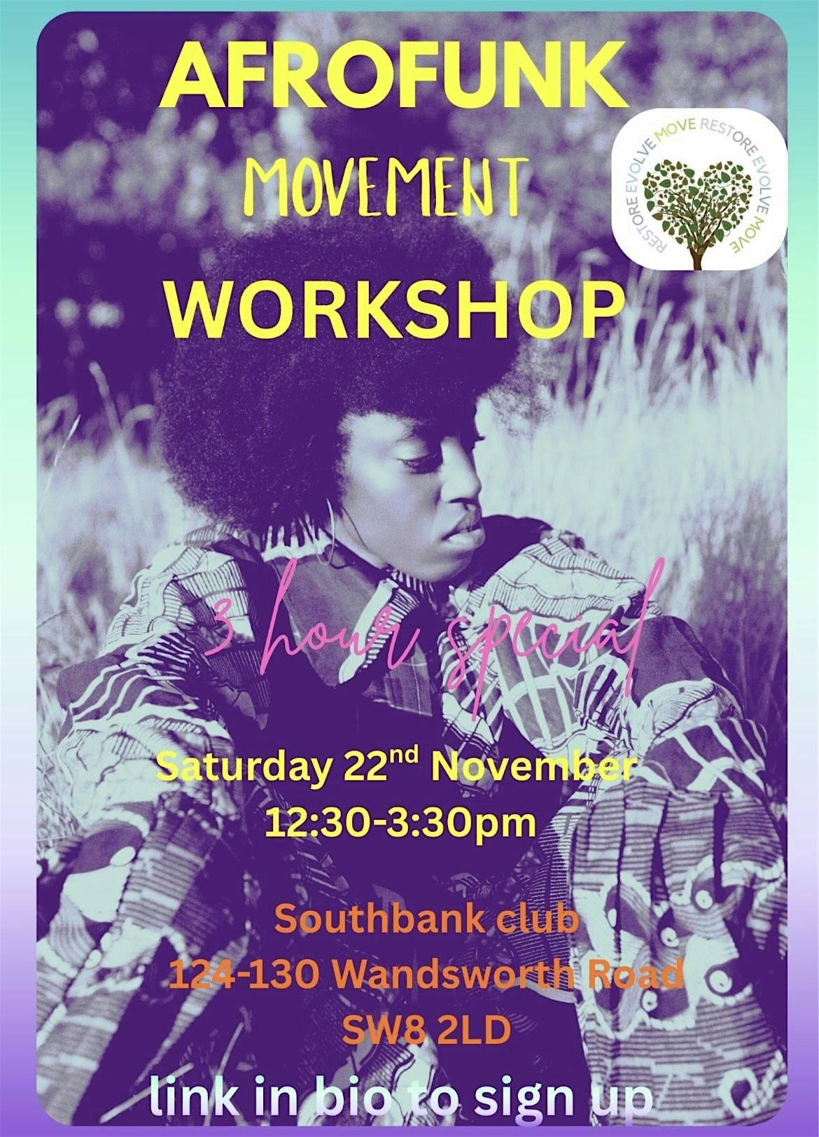 R.E.M Afro Funk Movement workshops, Steps Studios UK - Shoreditch ...