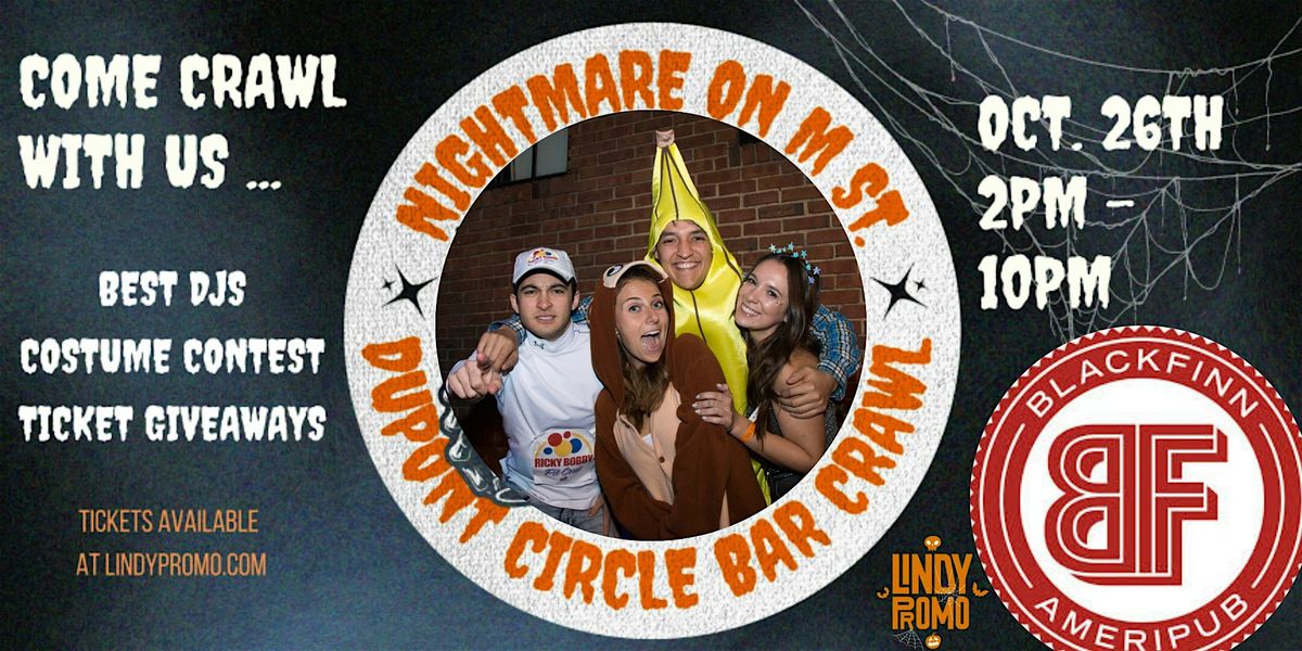 Nightmare Crawl: DCs Haunted Bar Party, Blackfinn DC, Washington, 26 ...