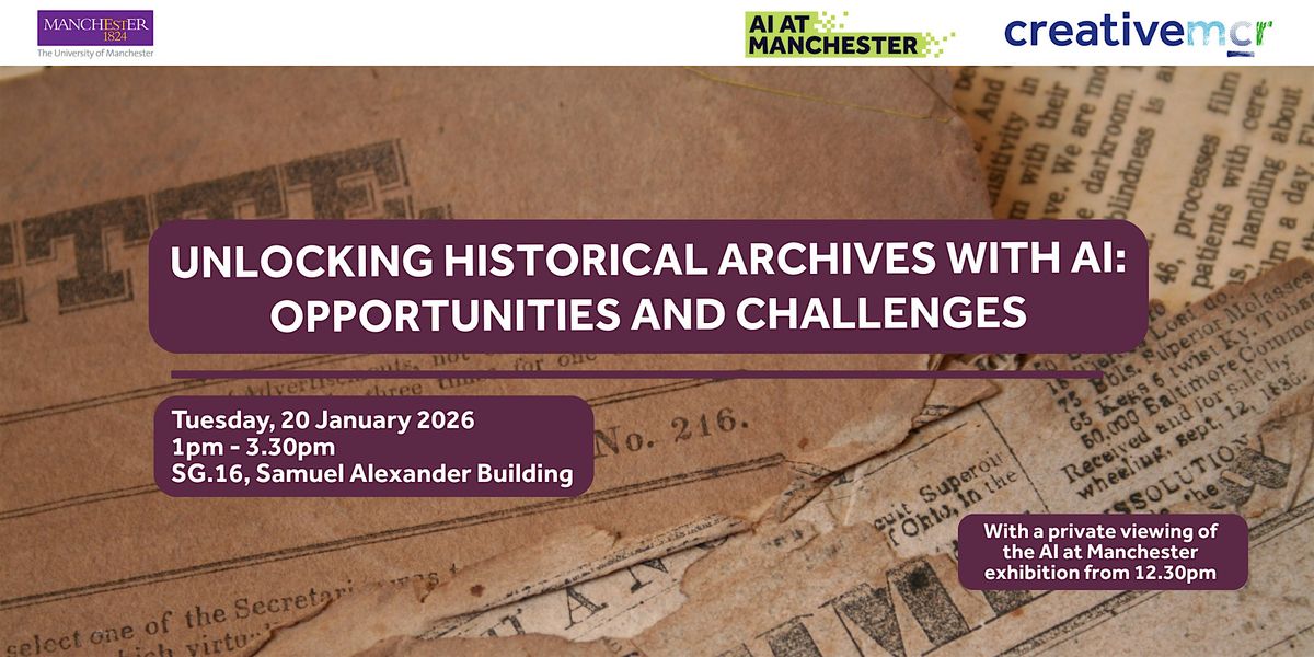 Unlocking Historical Archives with AI: Opportunities and Challenges, SG ...