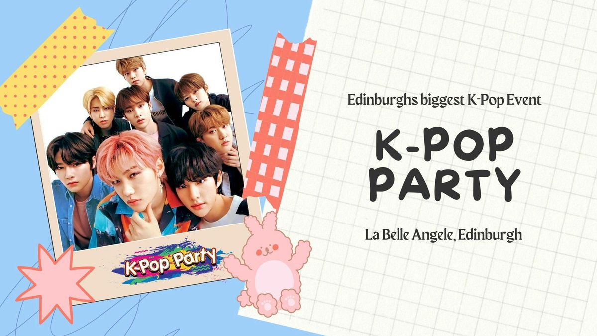 KPop Party (Edinburgh) April 2025, La Belle Angele, Edinburgh, 26 April ...