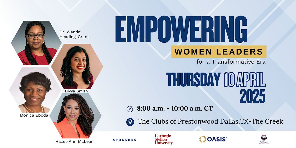 Empowering Women Leaders: A Transformative Breakfast Event, The Clubs of Prestonwood - The Creek ...