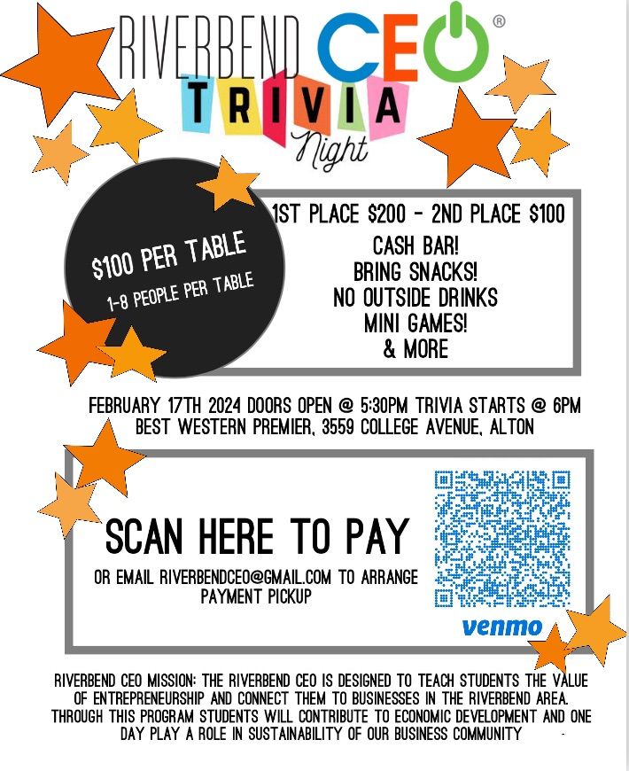 Trivia Night Supporting Riverbend CEO Class of 2024!, Best Western ...