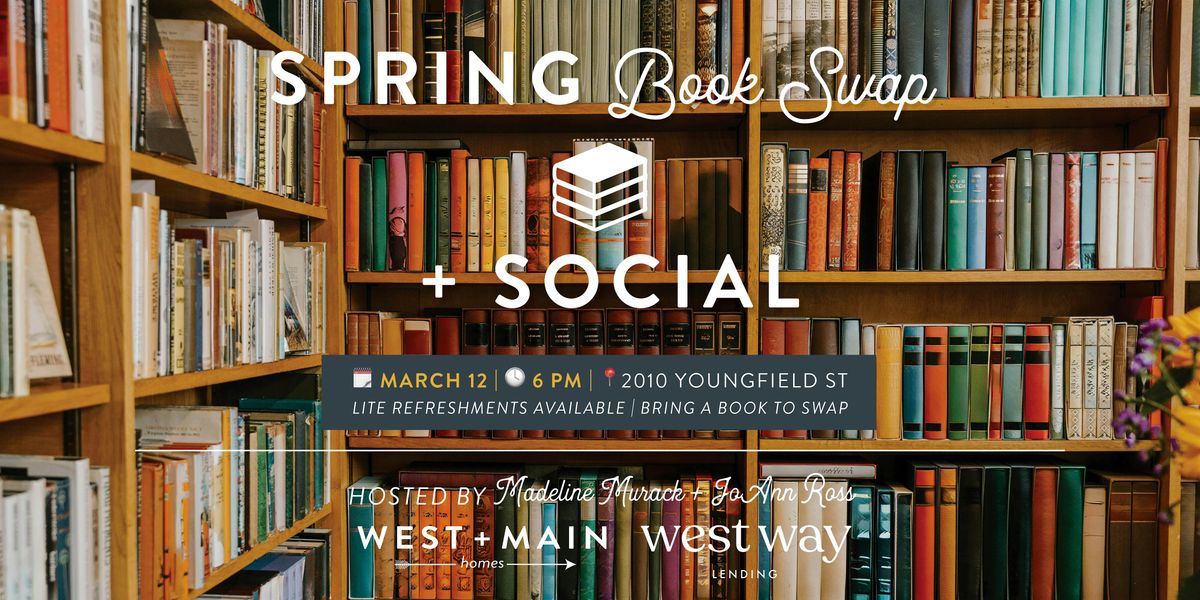 Spring Community Book Swap + Social, 2010 Youngfield St, Lakewood, 12 ...