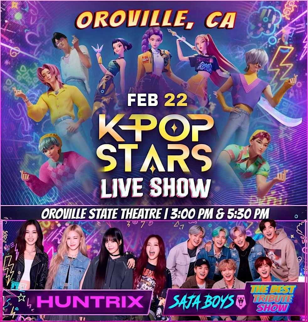 OROVILLE, CA - KPOP STARS, Oroville State Theater, 22 February 2026