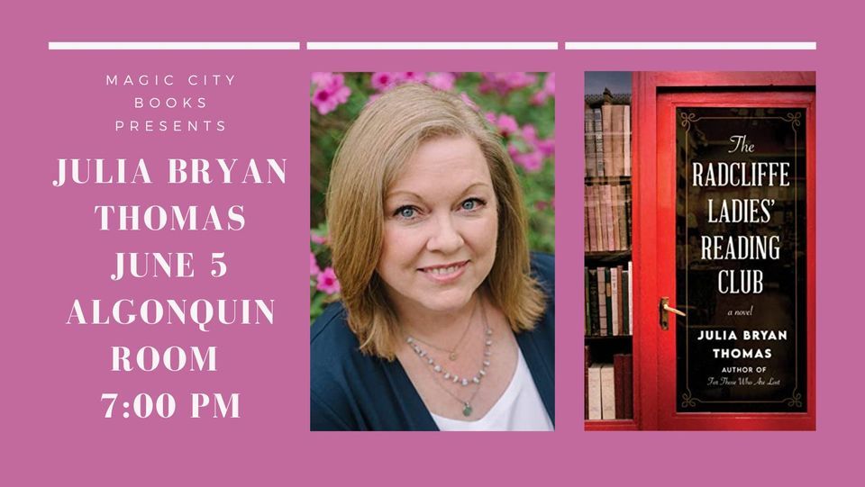 Julia Bryan Thomas at Magic City Books, Magic City Books, Tulsa, 5 June ...