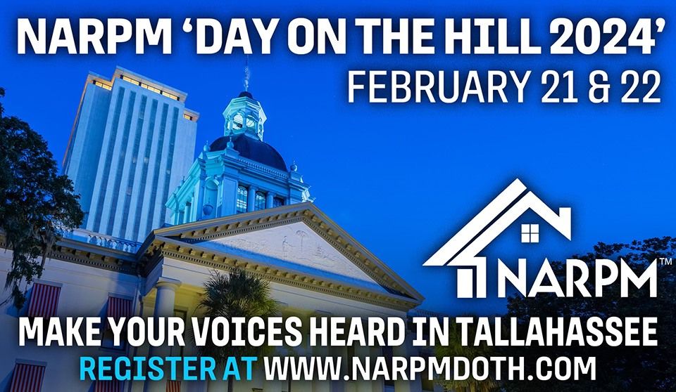 2024 NARPM Florida State Day on the Hill! , Florida State Capitol ...