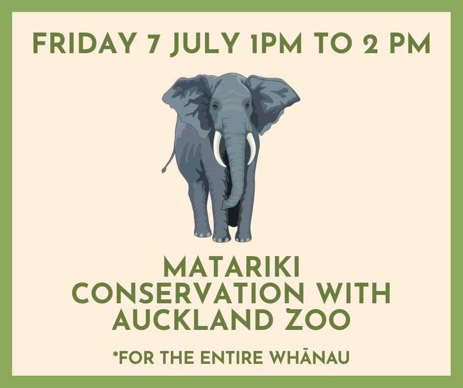 Matariki Conservation with Auckland Zoo, Avondale Library, Auckland, 7 ...