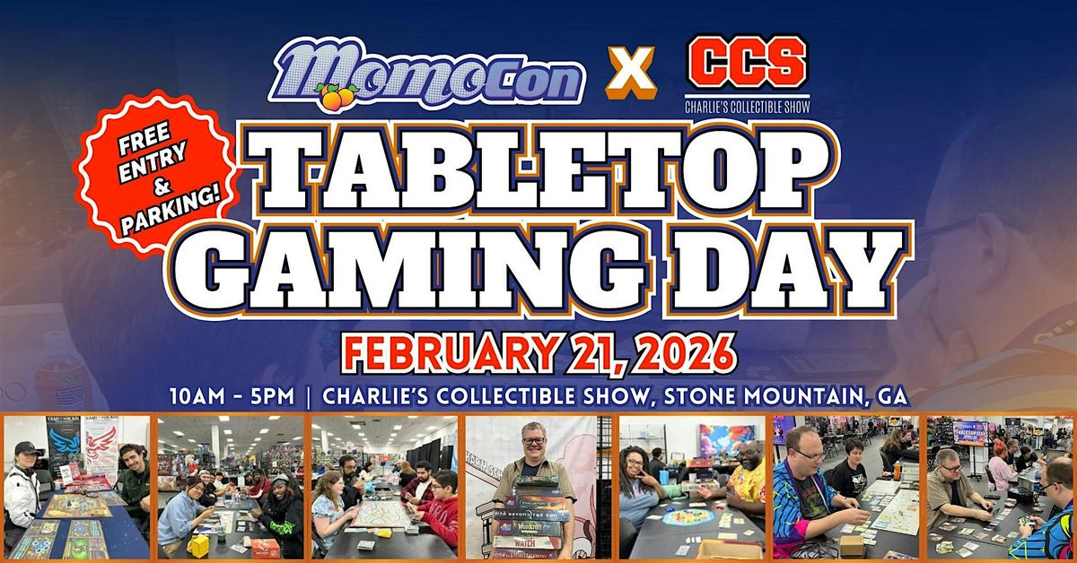 MomoCon X CCS Tabletop Gaming Day, 6009 Memorial Dr unit 14, Stone ...