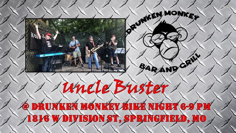 Uncle Buster at Drunken Monkey Bike Night, Drunken Monkey Bar & Grill ...