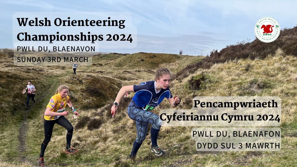 Welsh Orienteering Championships 2024, Pwll Du, Pontypool, 3 March 2024