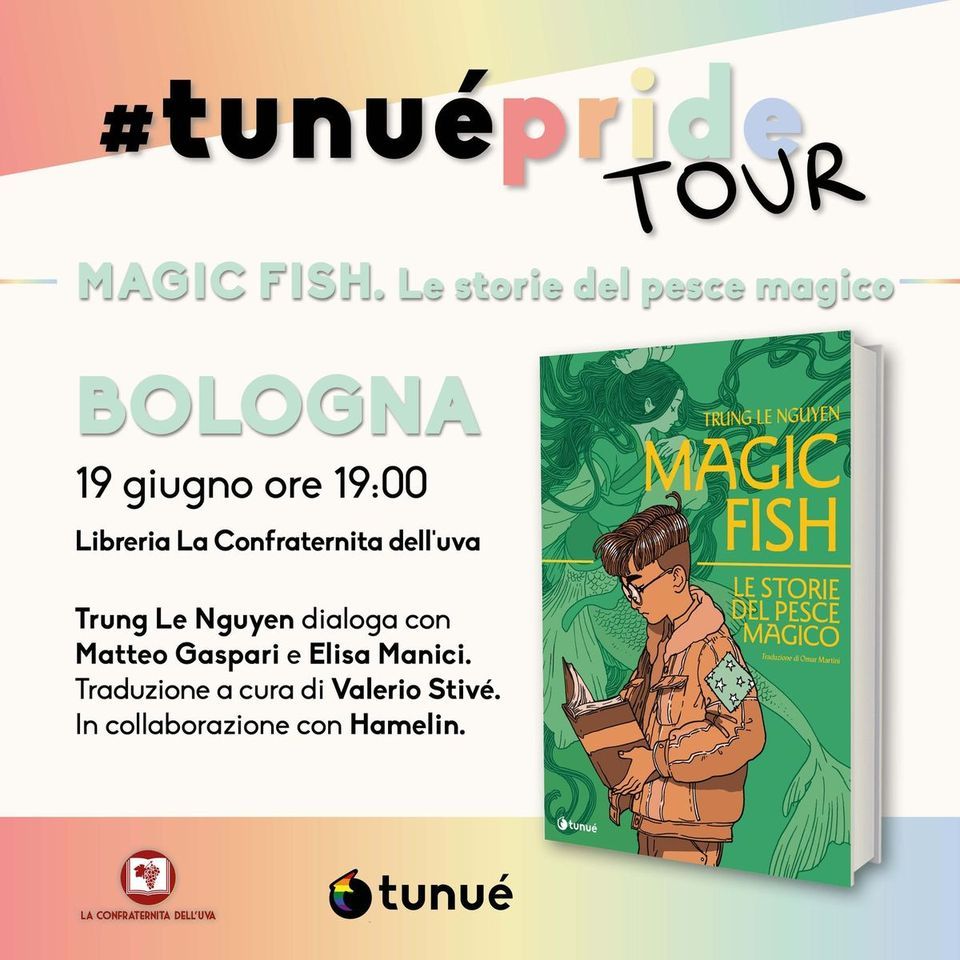 Trung Le Nguyen presenta Magic fish. Le storie del pesce magico, La ...