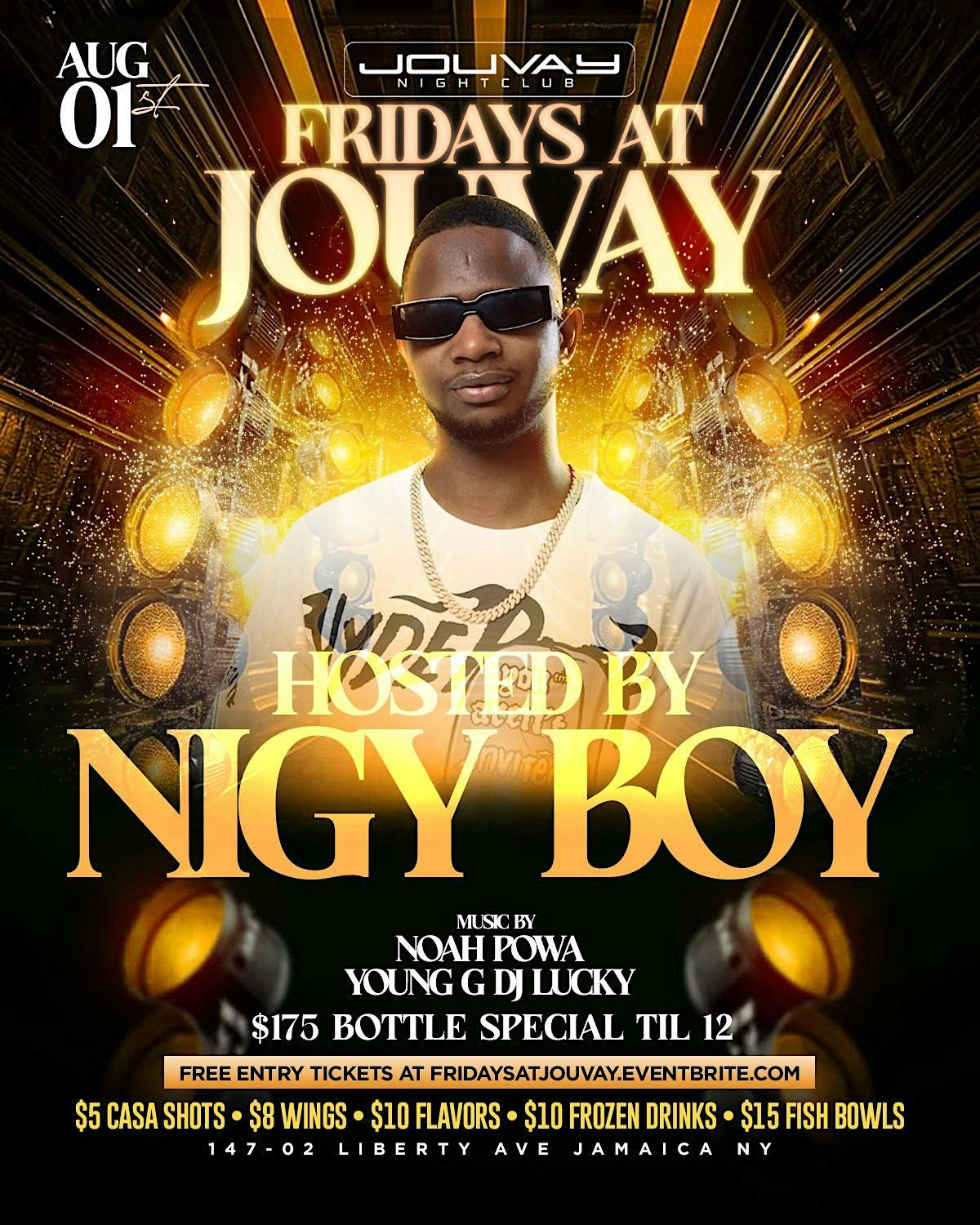 Nigyboy host at jouvay Lounge (Hip Hop and Reggae), Jouvay Night Club ...
